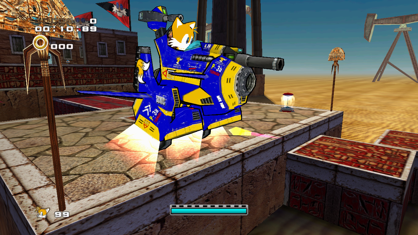 Yuji Uekawa Cel-shaded Tails Mod for Sonic Adventure 2 | SA2 Mods