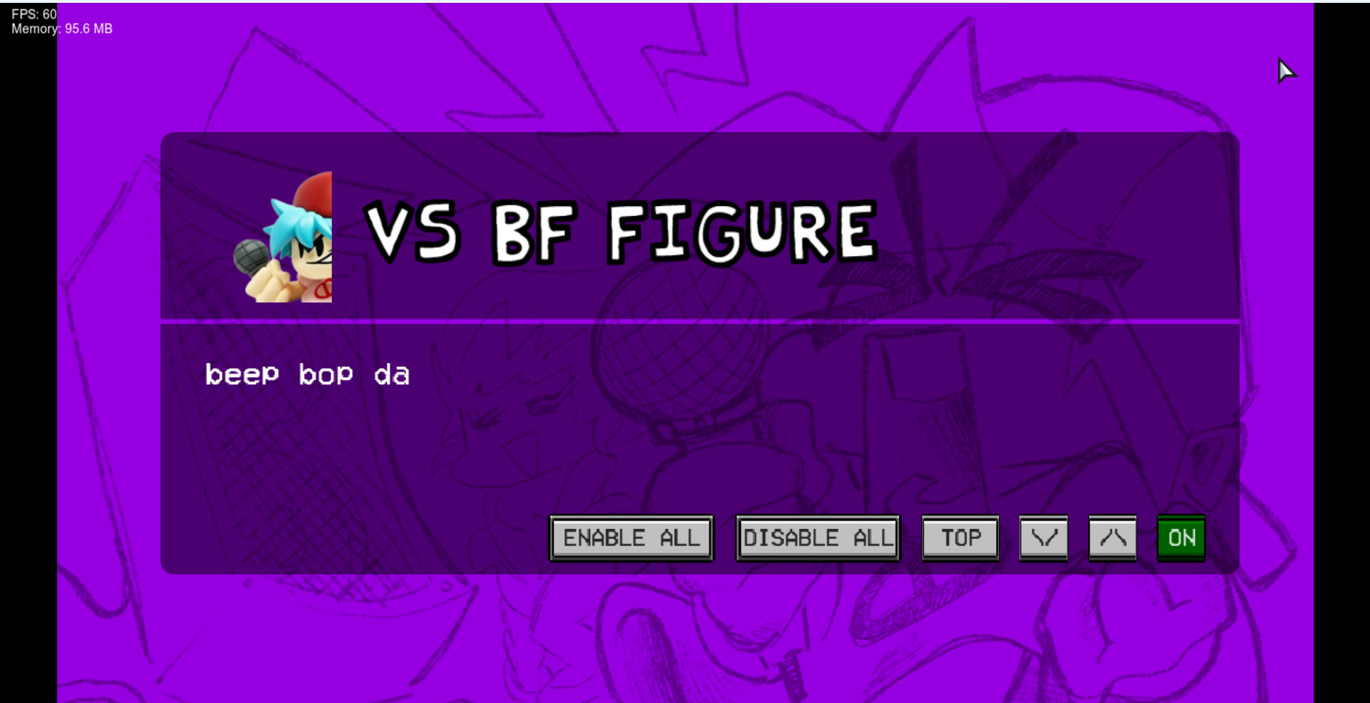 vs bf figure v1(v2 comming) Mod for Friday Night Funkin' | FNF Mods
