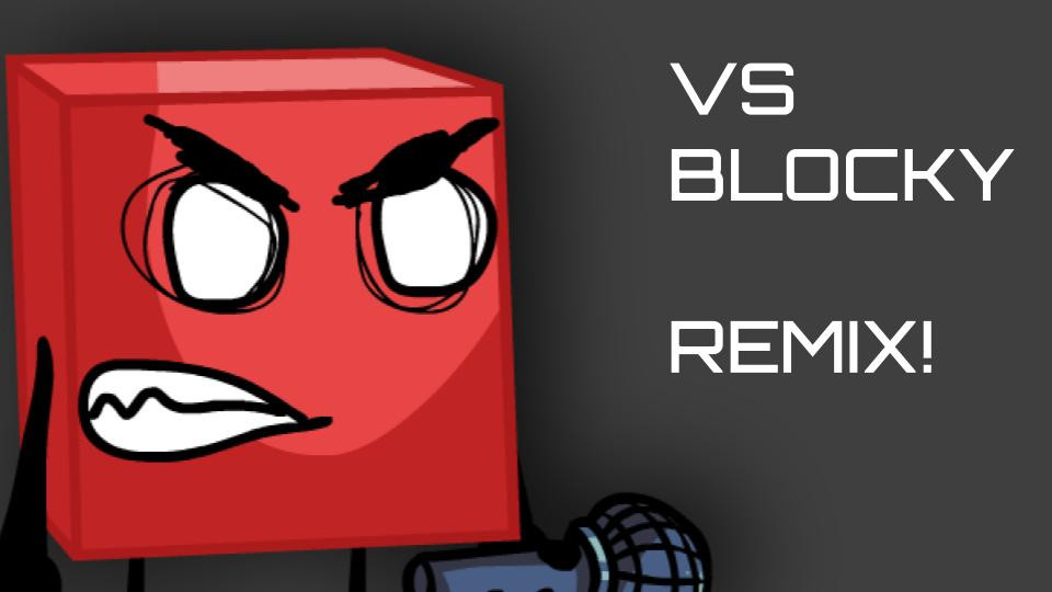 BFDI x FNF: Vs. Blocky REMIX Full Week Mod for Friday Night Funkin ...