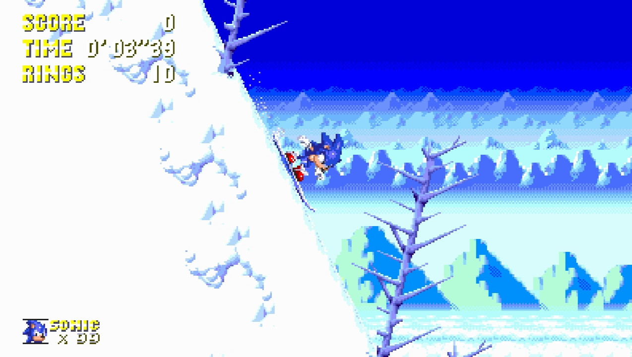 Better Sonic Snowboarding Mod for Sonic 3 A.I.R. | S3AIR Mods