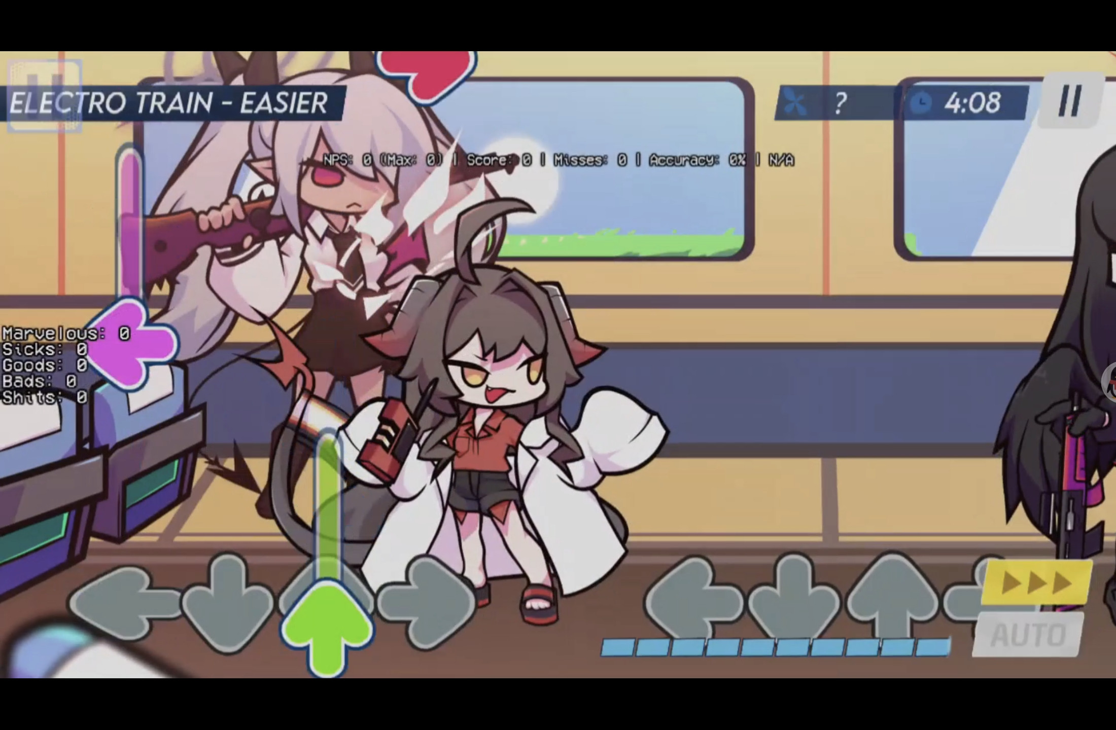 [Psych Lua]Blue Archive HUD Mod for Friday Night Funkin' | FNF Mods