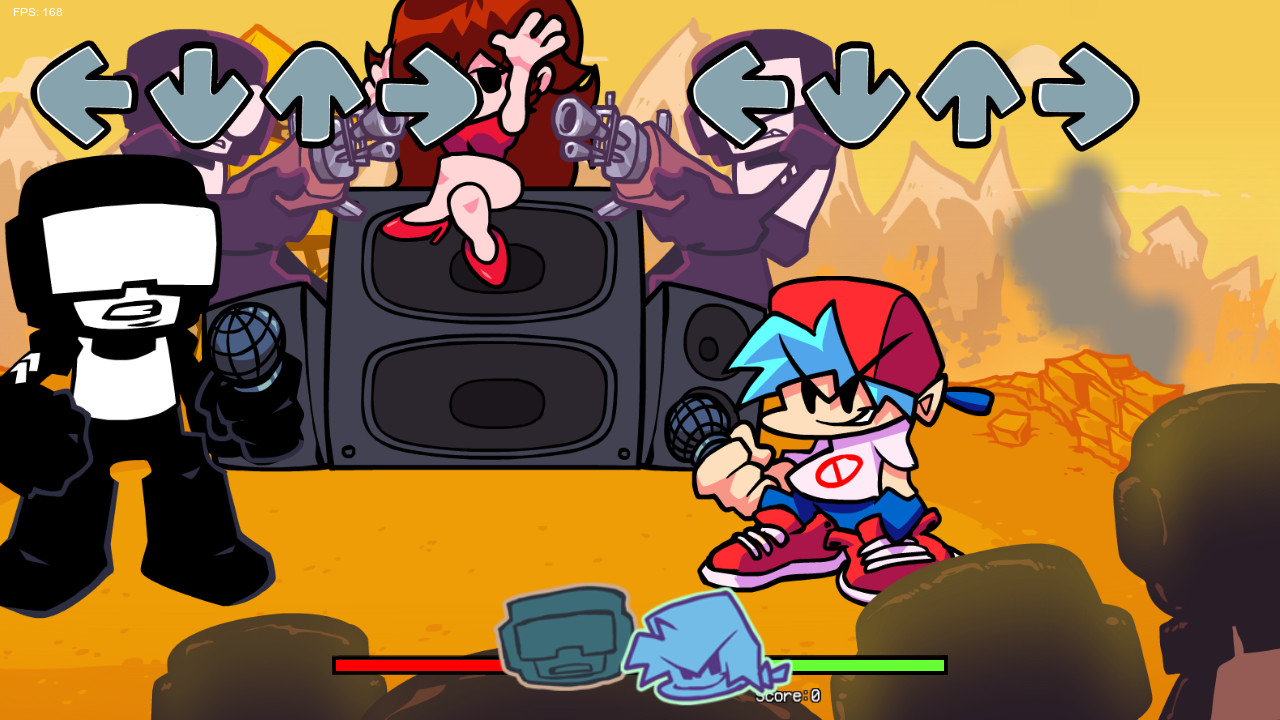 FNF Sticker Icons Mod for Friday Night Funkin' | FNF Mods