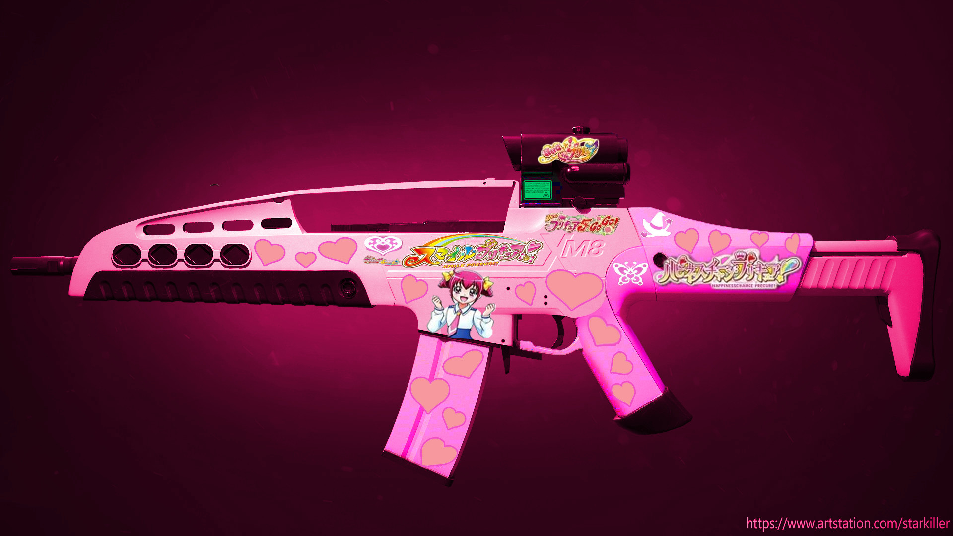 Precure Smile Weapon Set Mod for Counter-Strike 1.6 | CS1.6 Mods