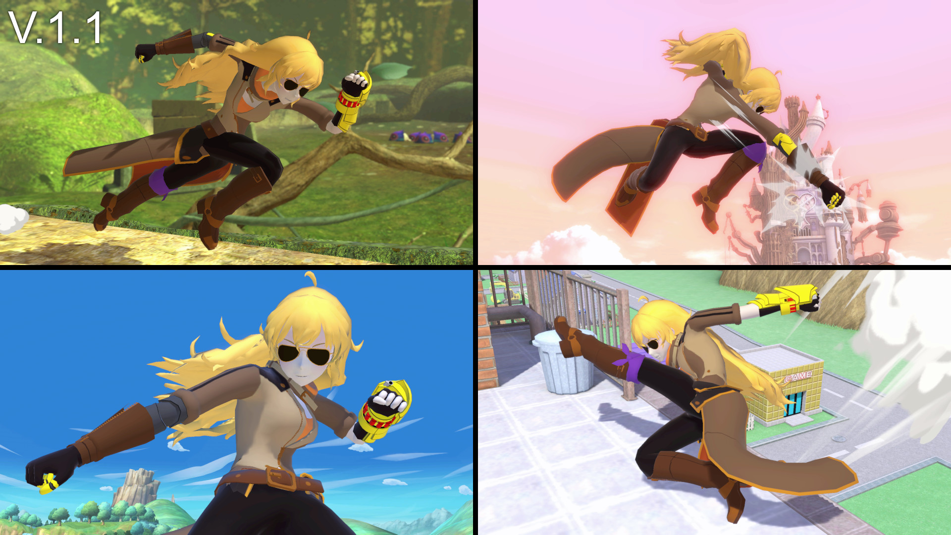 Yang Xiao Long (RWBY) Mod for Super Smash Bros. Ultimate | SSBU Mods
