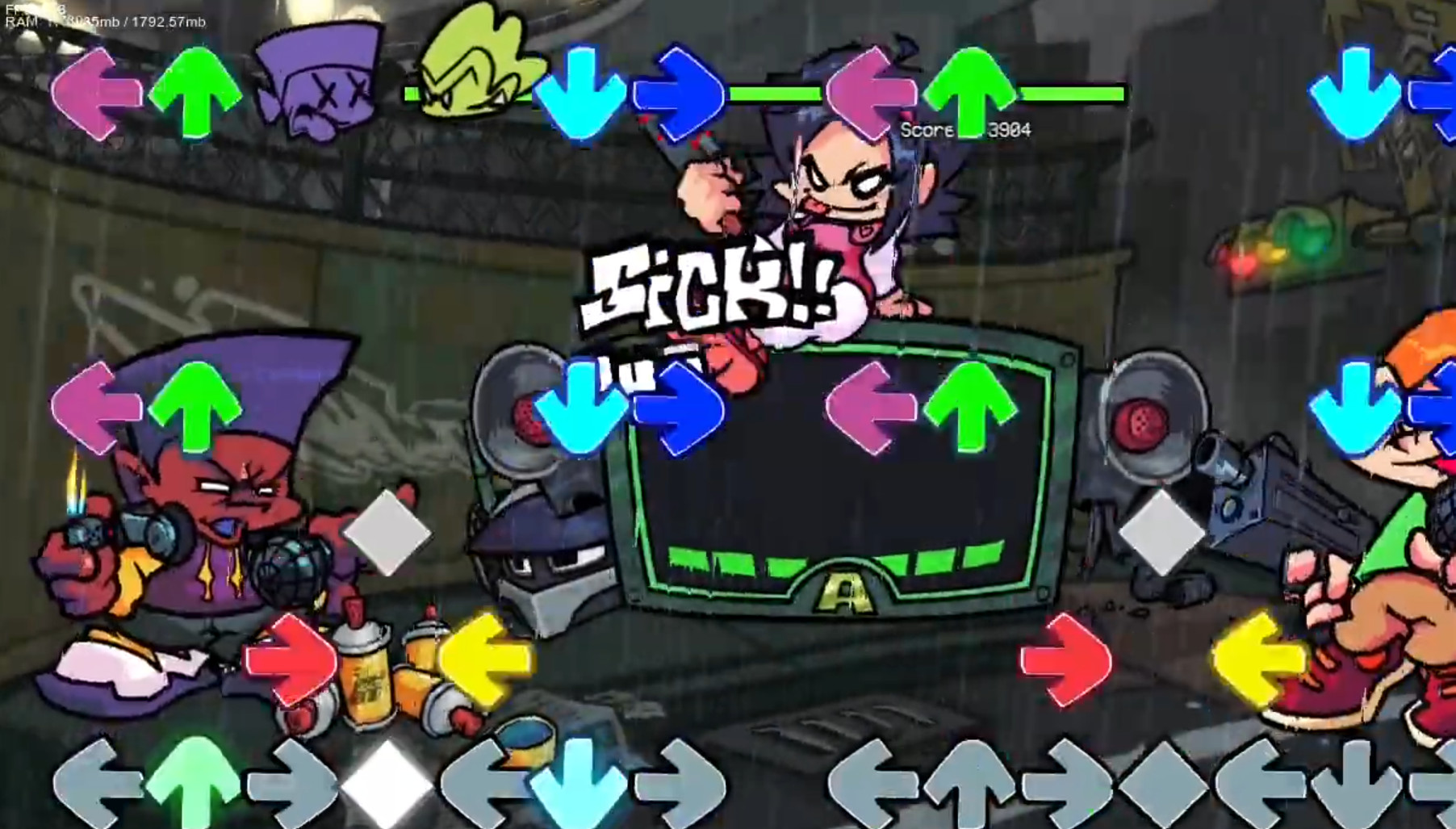 [Mobile update] FNF with extra key support Mod for Friday Night Funkin ...