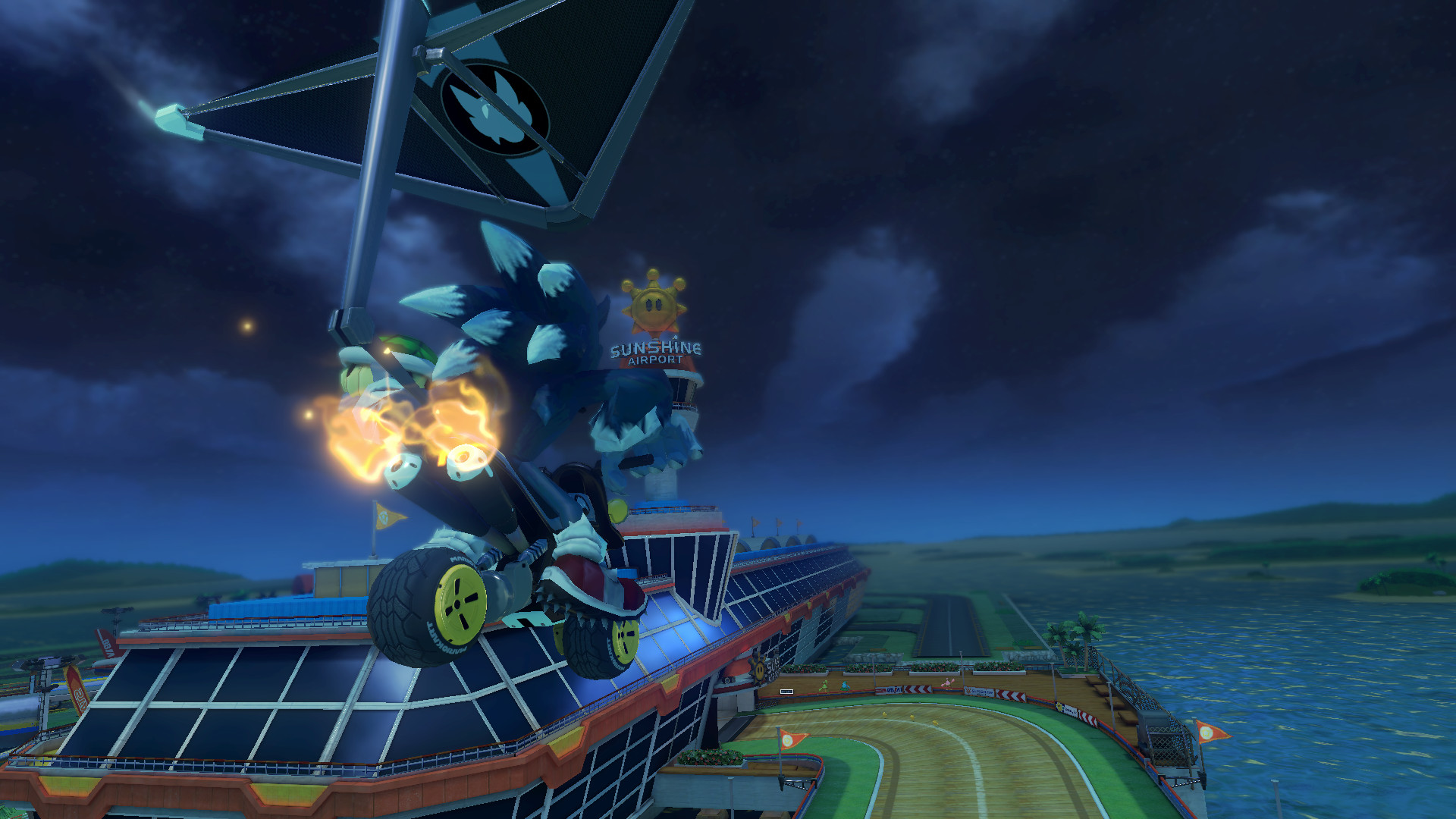 Werehog Sonic over Roy Mod for Mario Kart 8 Deluxe | MK8D Mods