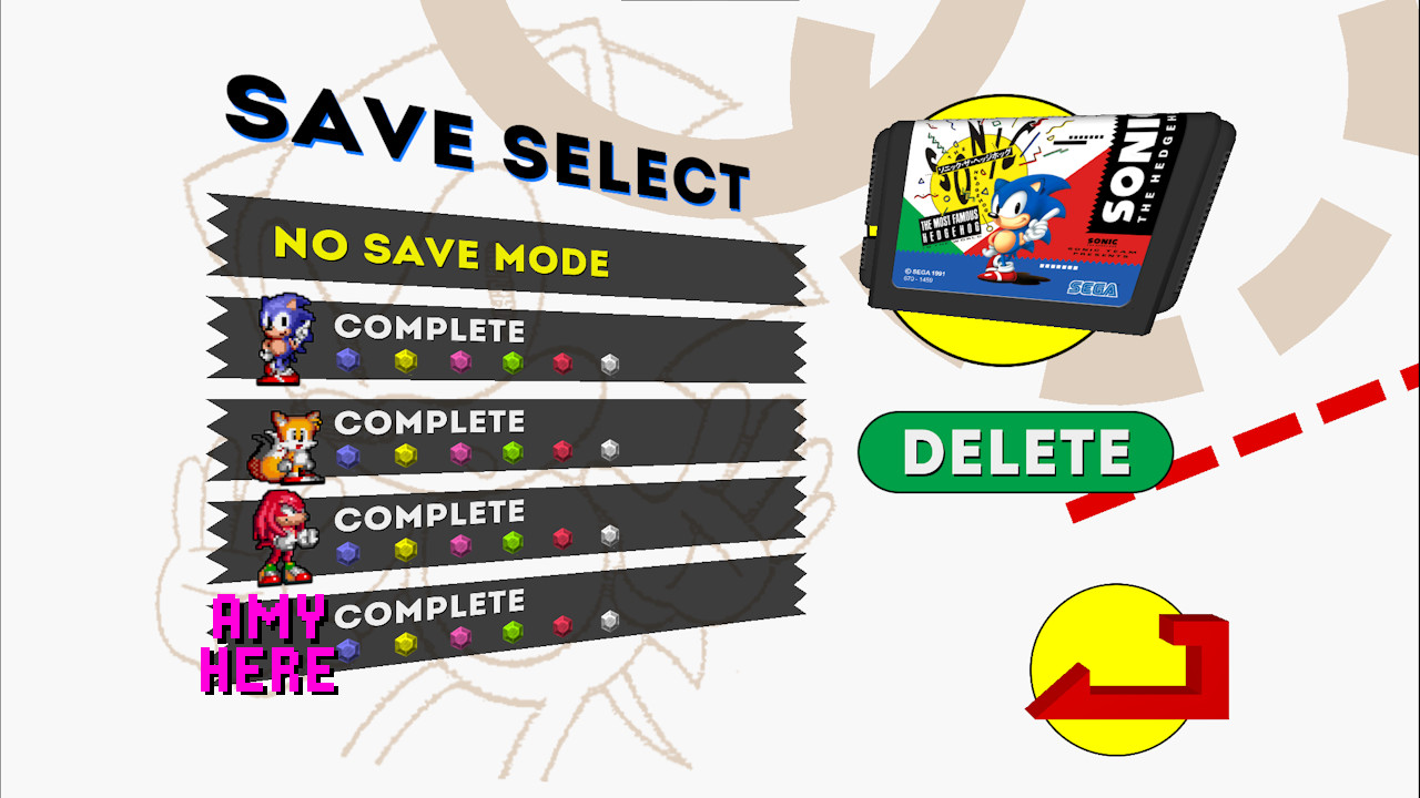 The True 100% Save Data Mod for Sonic the Hedgehog (2013) | S1 2013 Mods