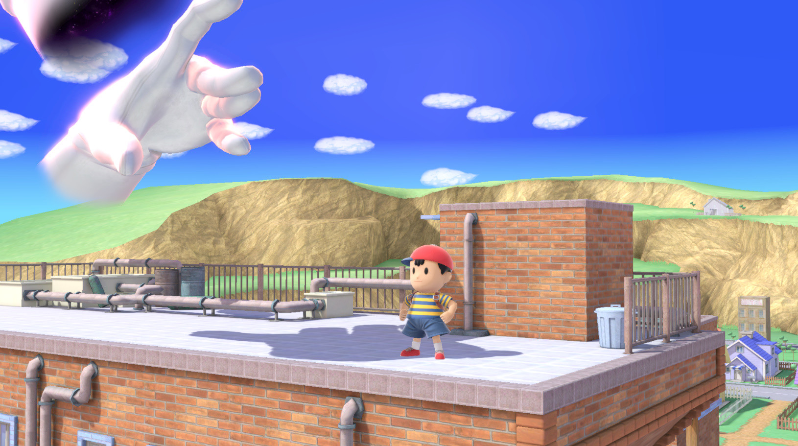 Ness' Classic Mode but it ends on Omega Onett Mod for Super Smash Bros ...