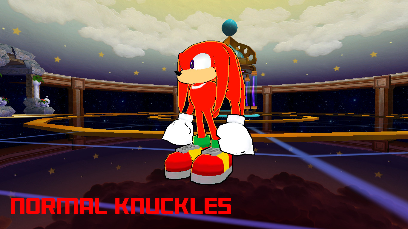 Yuji Uekawa Cel-shaded Knuckles Mod for Sonic Adventure 2 | SA2 Mods