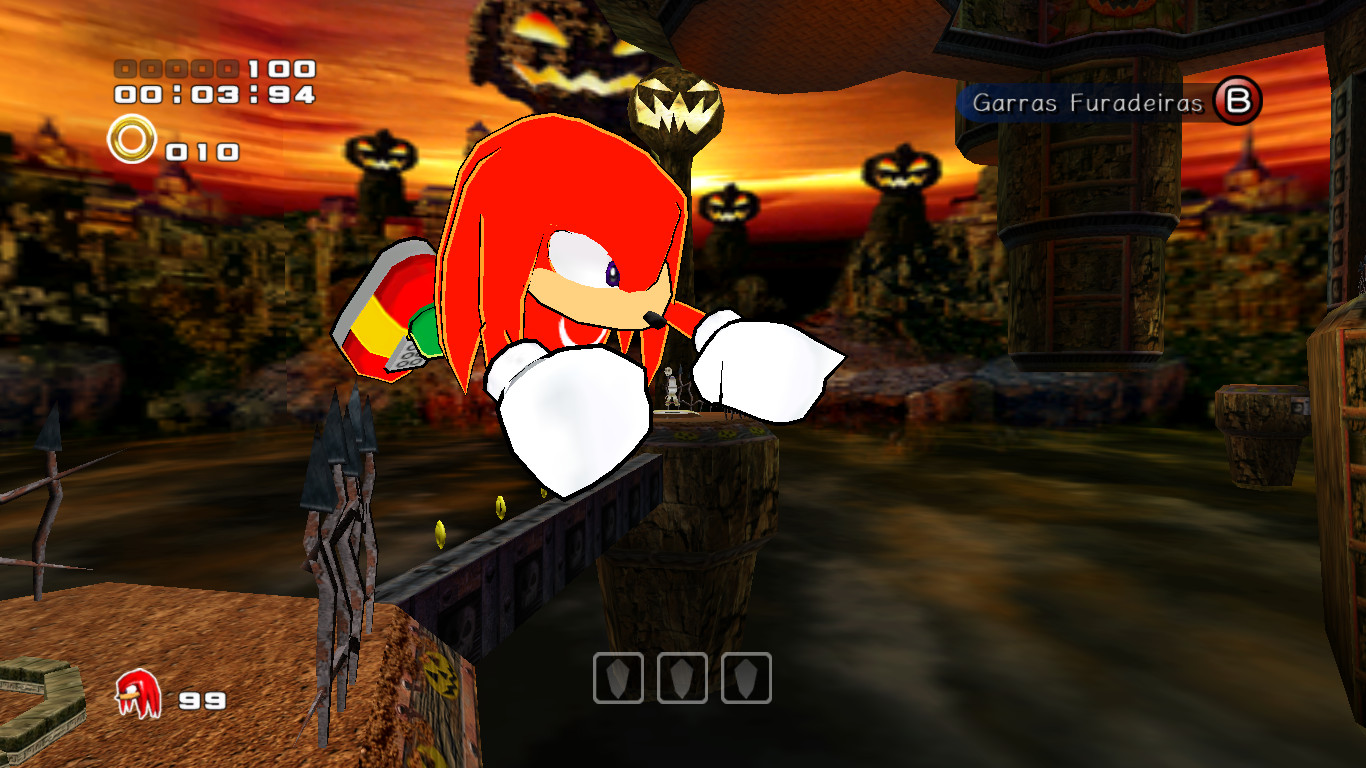 Yuji Uekawa Cel-shaded Knuckles Mod for Sonic Adventure 2 | SA2 Mods
