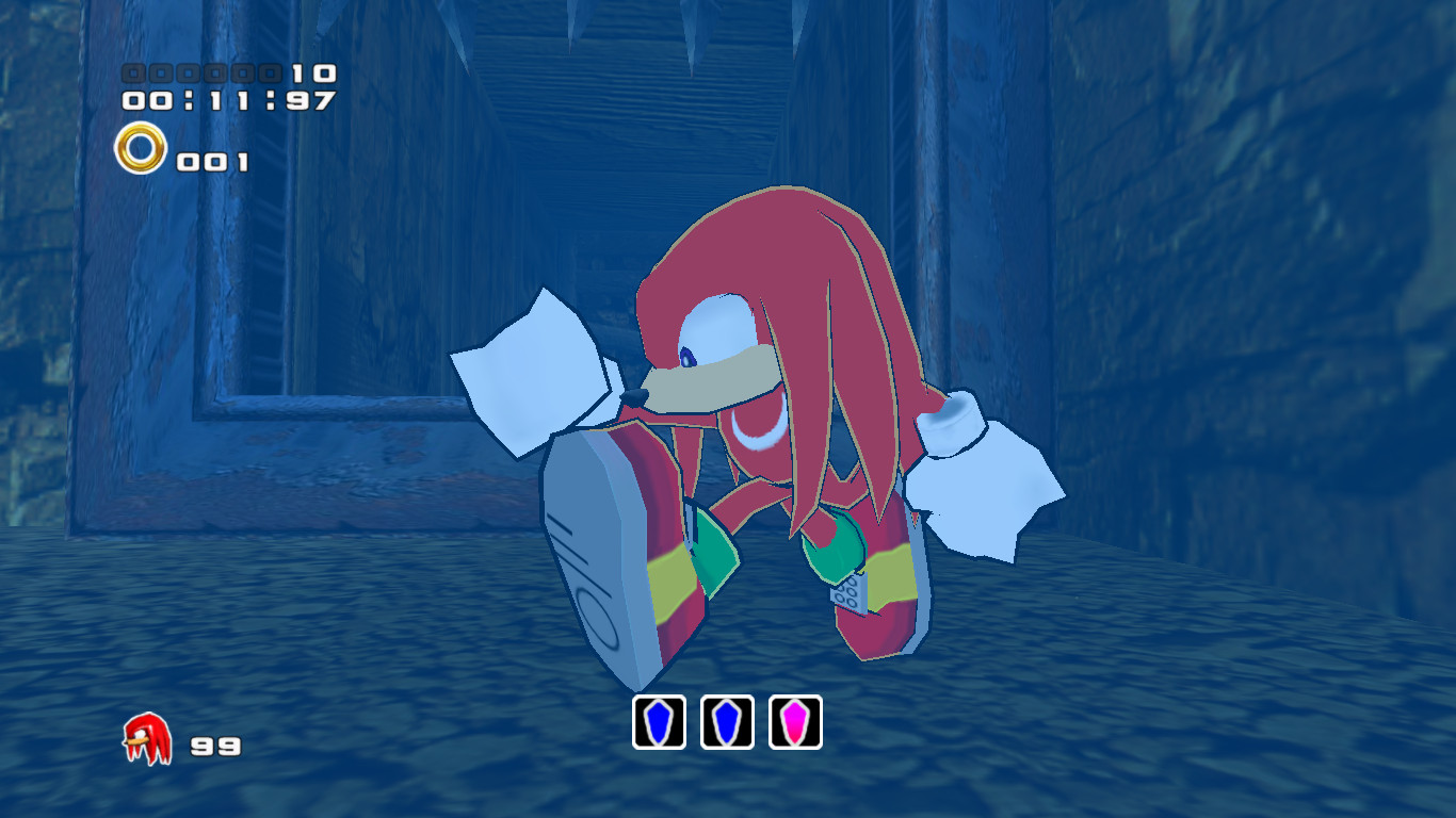 Yuji Uekawa Cel-shaded Knuckles Mod for Sonic Adventure 2 | SA2 Mods