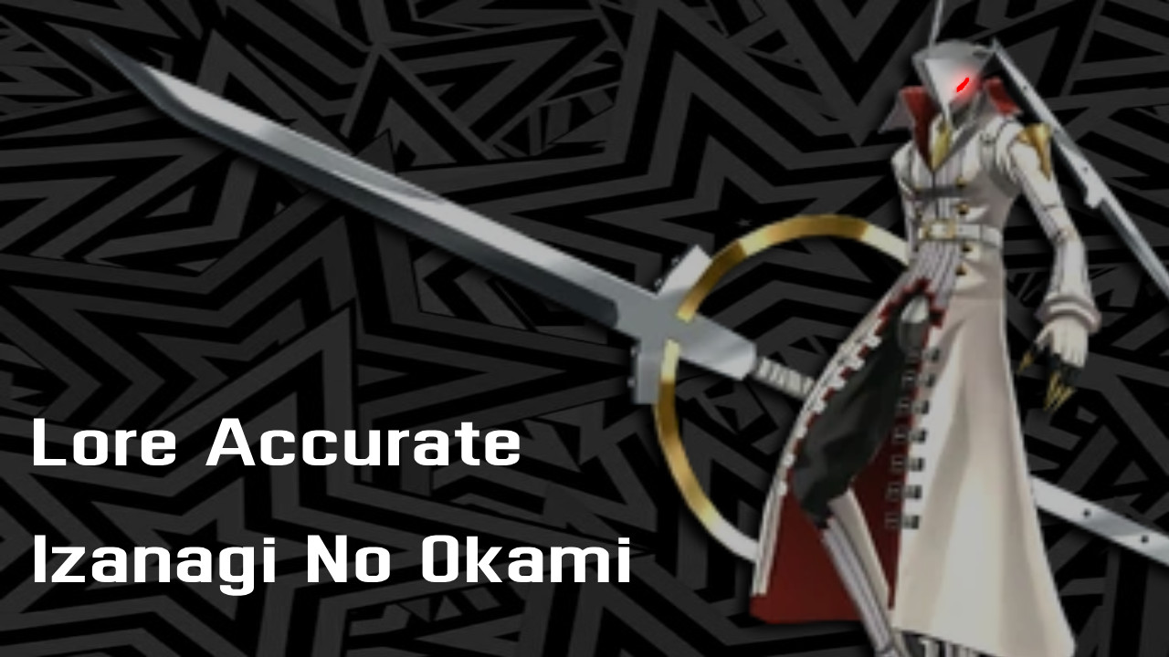 Izanagi No Okami Persona 5 Royal