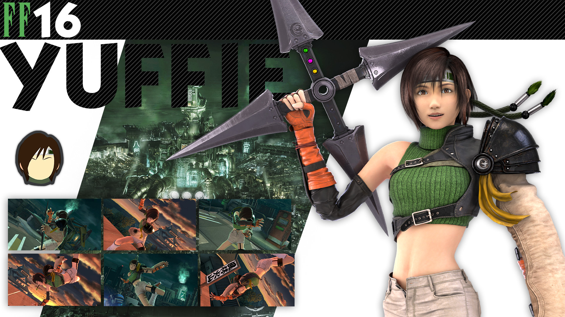 Yuffie Kisaragi - Final Fantasy VII Mod for Super Smash Bros. Ultimate | SSBU Mods