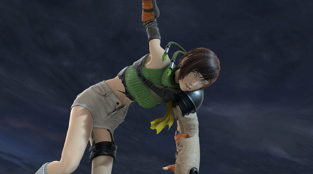 Yuffie Kisaragi - Final Fantasy VII Mod for Super Smash Bros. Ultimate ...