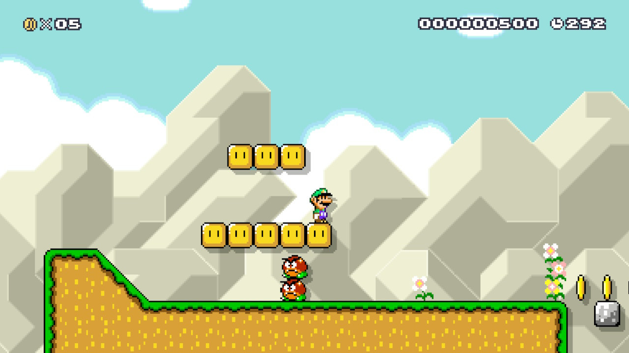 Remove SMW Background Decorations Mod for Super Mario Maker 2 | SMM2 Mods