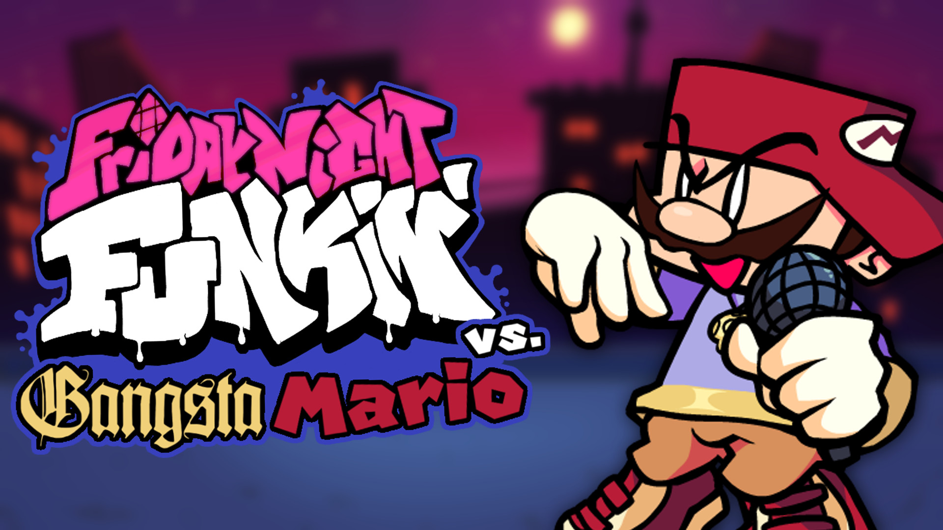 Gangsta Mario Wallpaper
