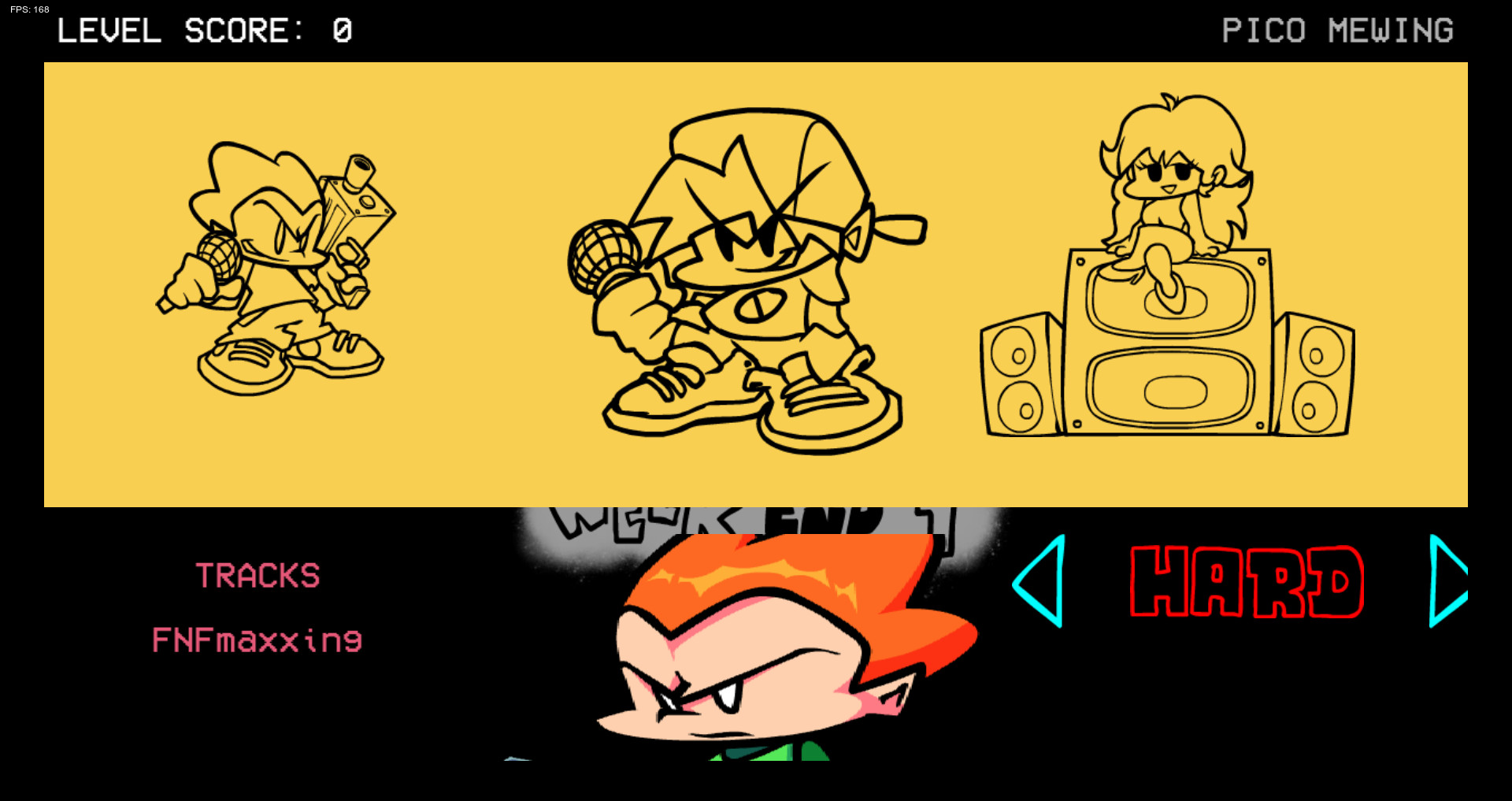 FNFmaxxing chart Mod for Friday Night Funkin' | FNF Mods