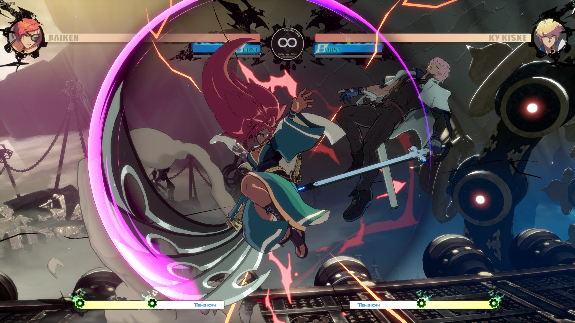 Personal Baiken Color 5 Recolor Mod for GUILTY GEAR -STRIVE- | GGST Mods
