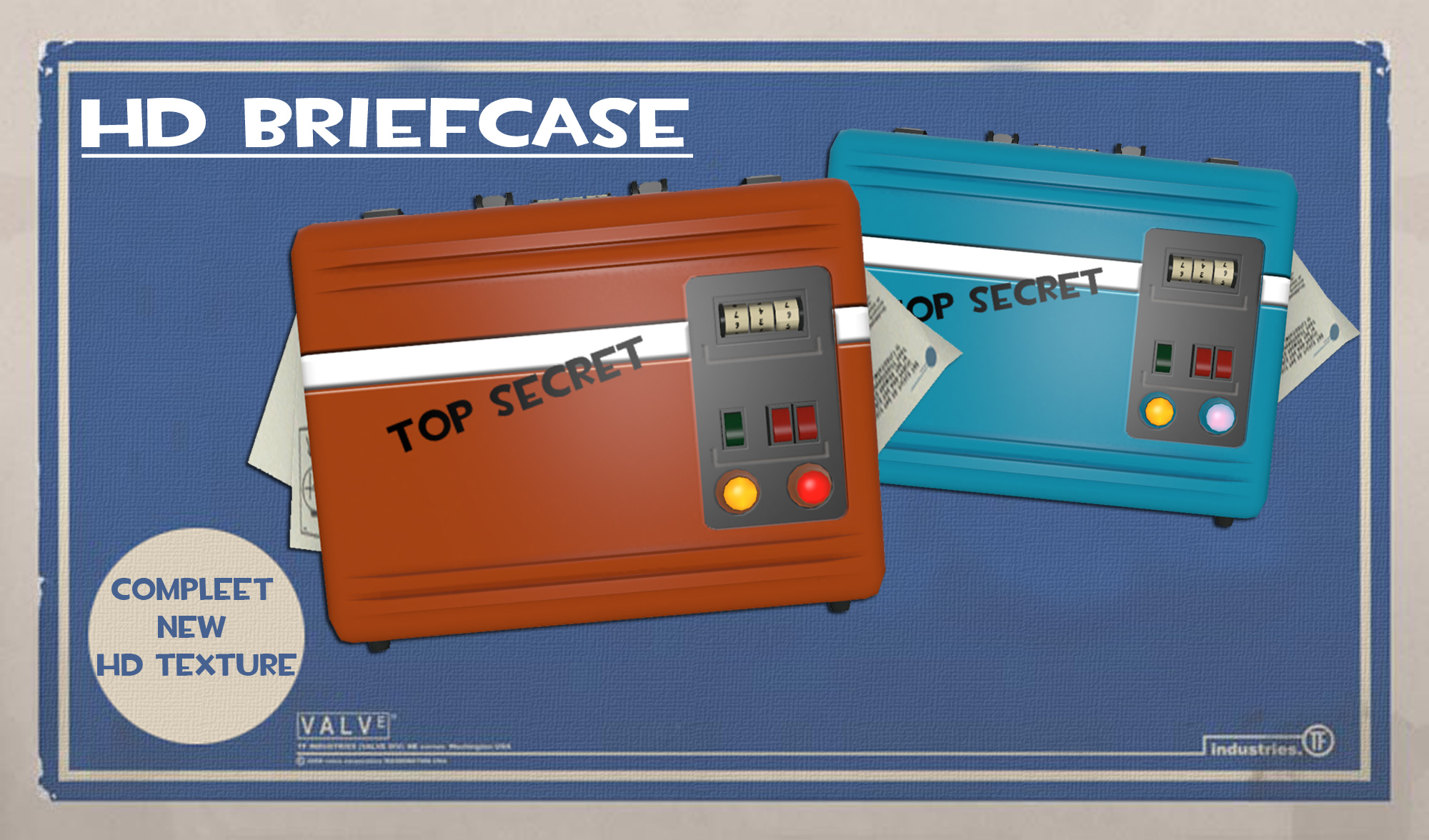 HD Briefcase / Intel Mod for Team Fortress 2 | TF2 Mods