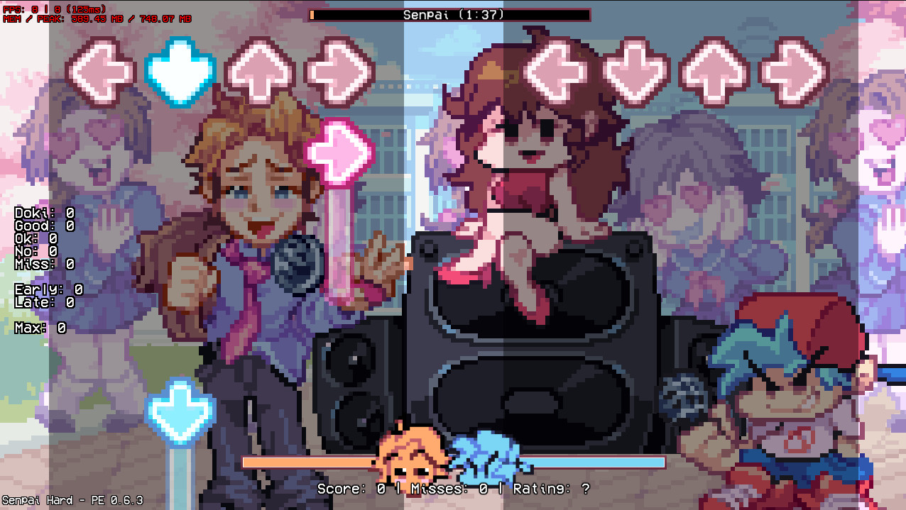 DDTO HUD V2.5 Mod for Friday Night Funkin' | FNF Mods