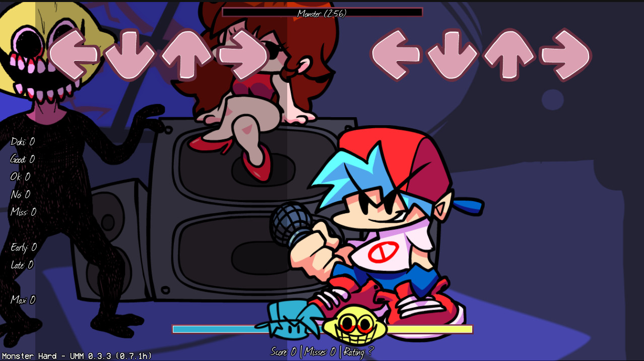 DDTO HUD V2.5 Mod for Friday Night Funkin' | FNF Mods