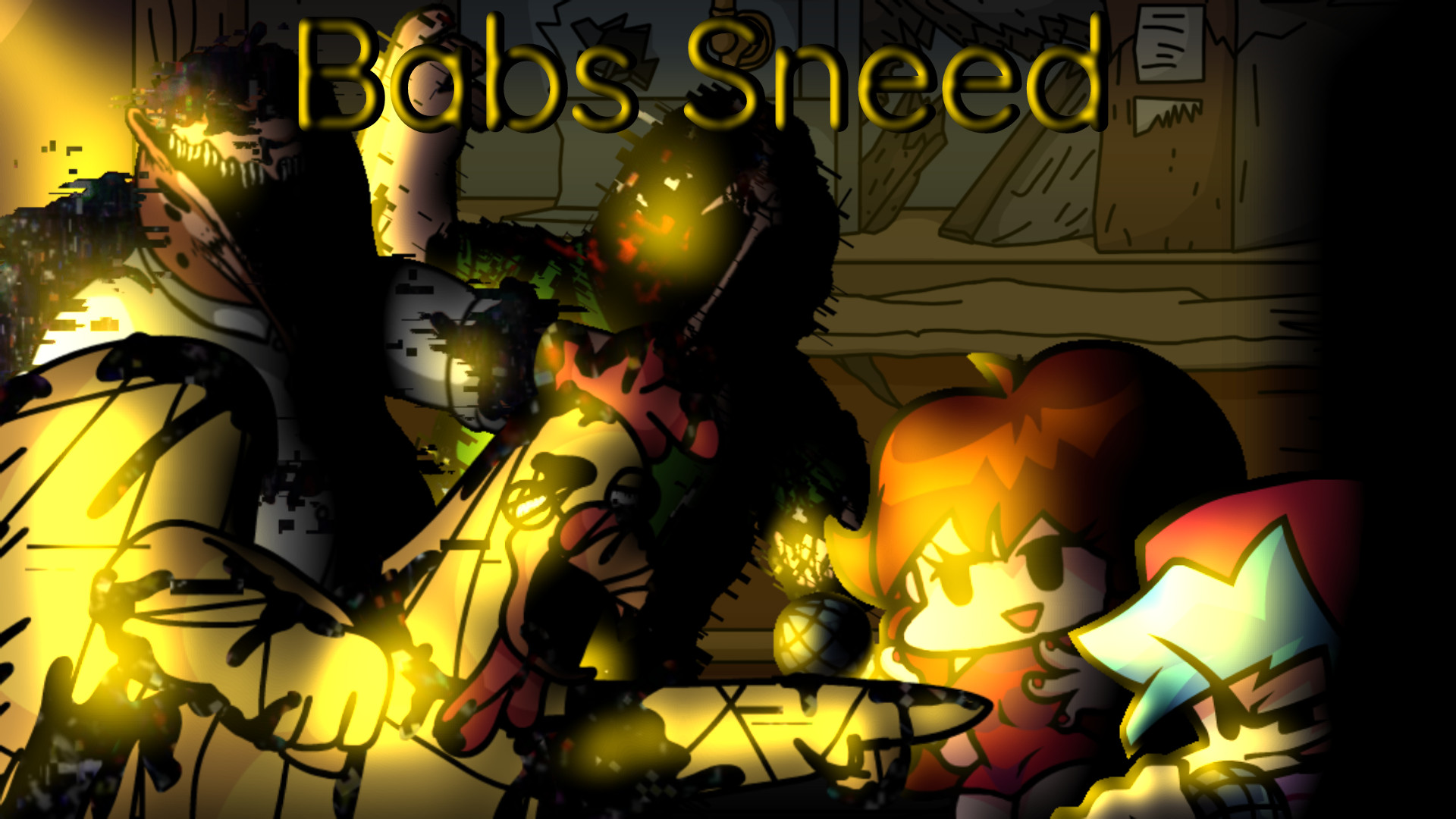 Giant Chicken (Babs Sneed) Mod for Friday Night Funkin' | FNF Mods