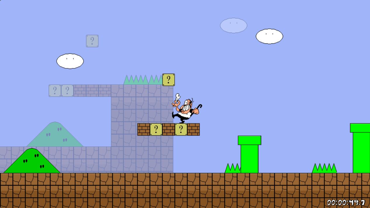 Pizza Action - Syobon Action Level (CYOP) (AFOM) Mod for Pizza Tower ...