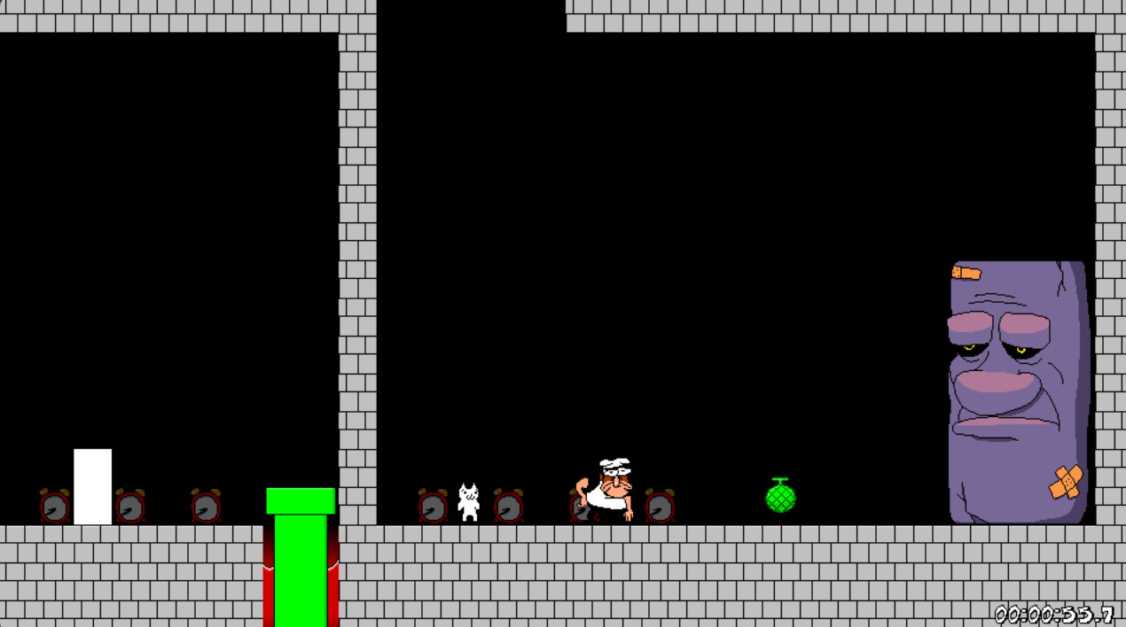 Pizza Action - Syobon Action Level (CYOP) (AFOM) Mod for Pizza Tower ...