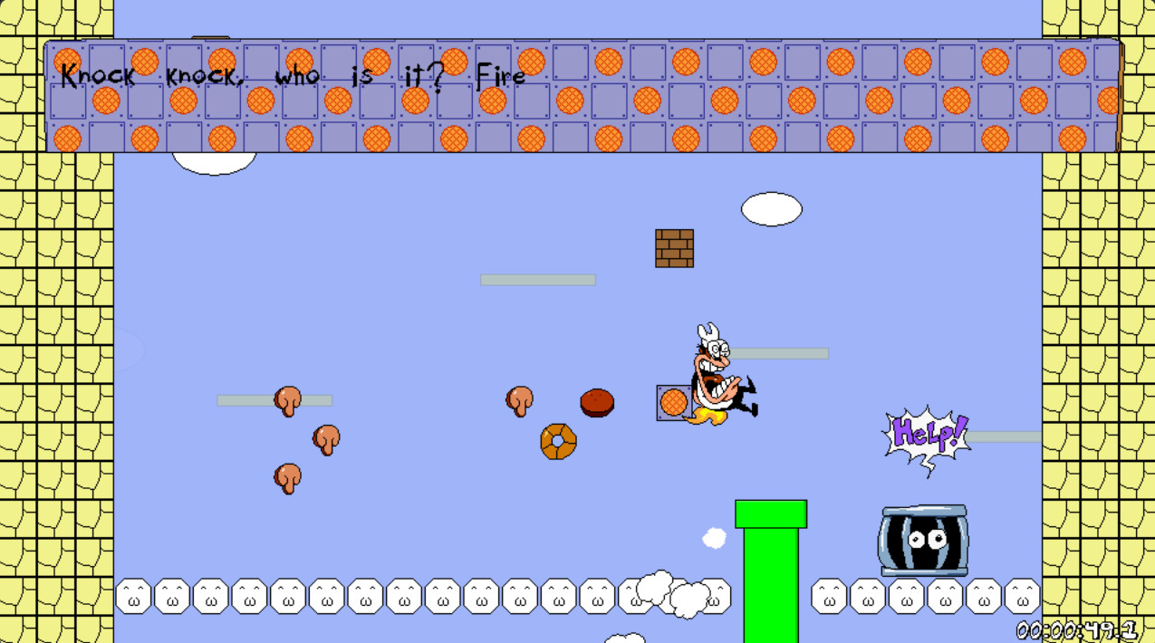 Pizza Action - Syobon Action Level (CYOP) (AFOM) Mod for Pizza Tower ...