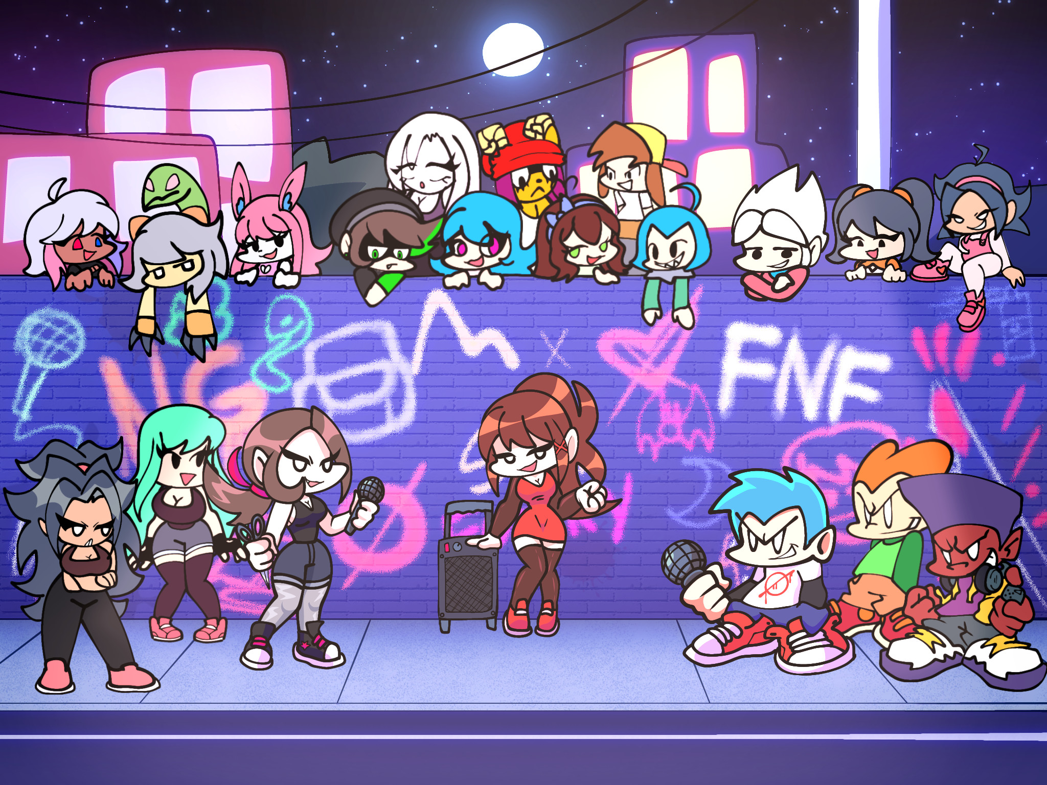FNF: Vs Lacey (Newgrounds AU) Mod for Friday Night Funkin' | FNF Mods