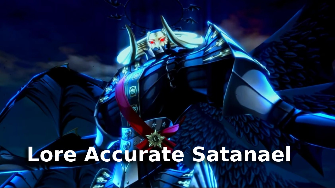 Lore Accurate Satanael Mod for Persona 5 Royal (PC) | P5R (PC) Mods