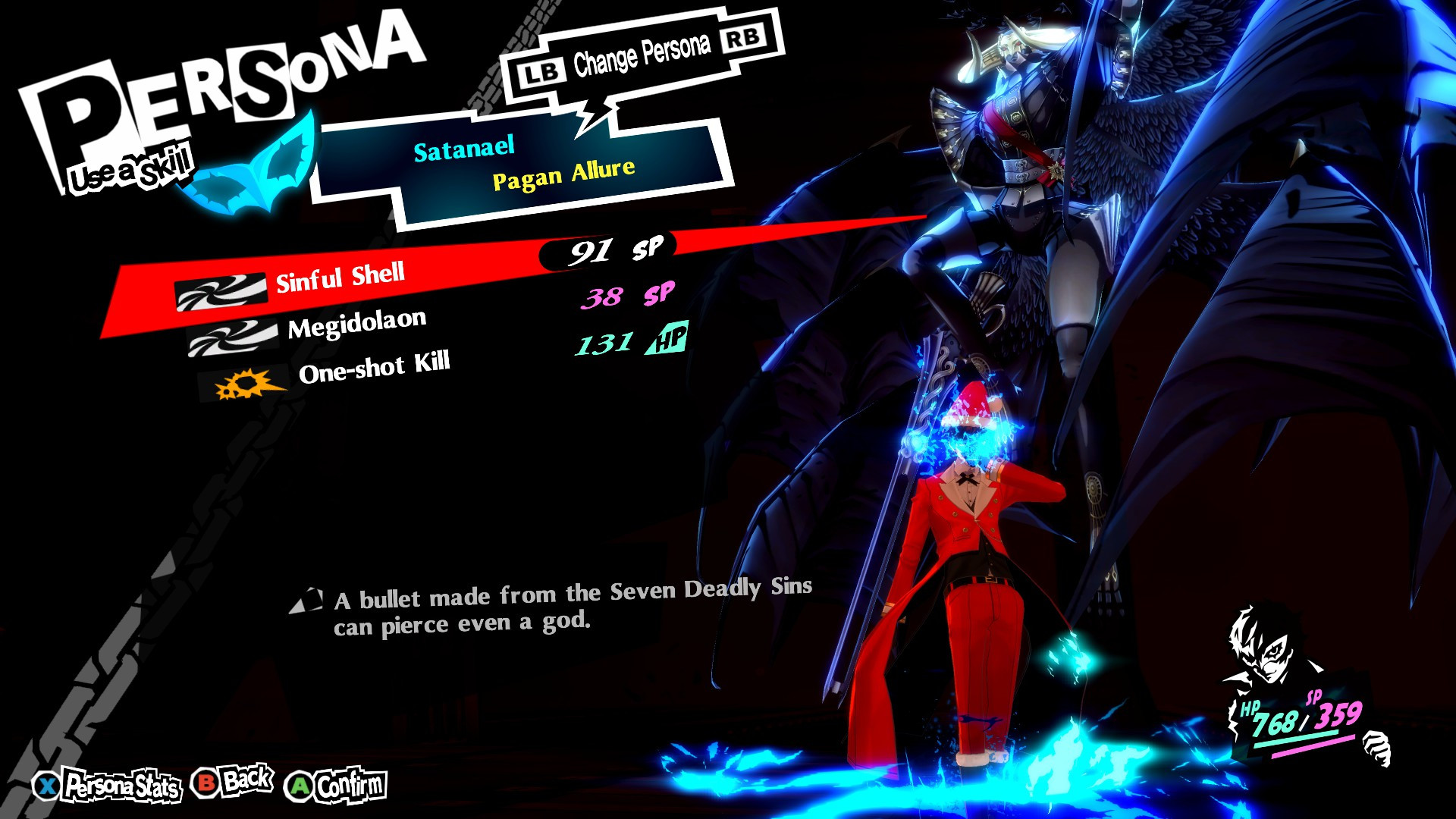 Lore Accurate Satanael Mod for Persona 5 Royal (PC) | P5R (PC) Mods