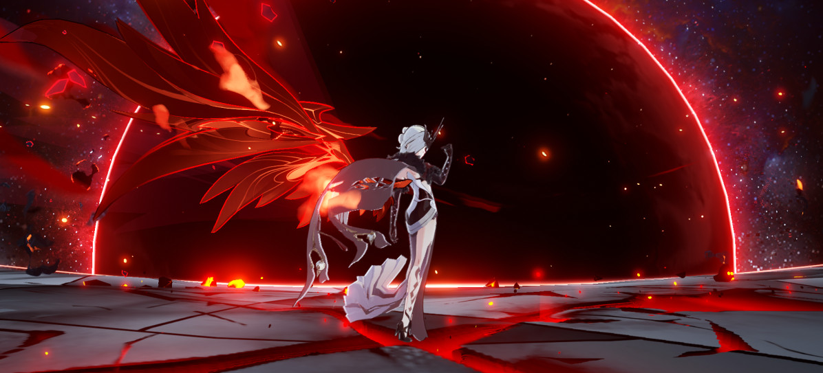 La Signora over Arlecchino! Mod for Genshin Impact | GI Mods