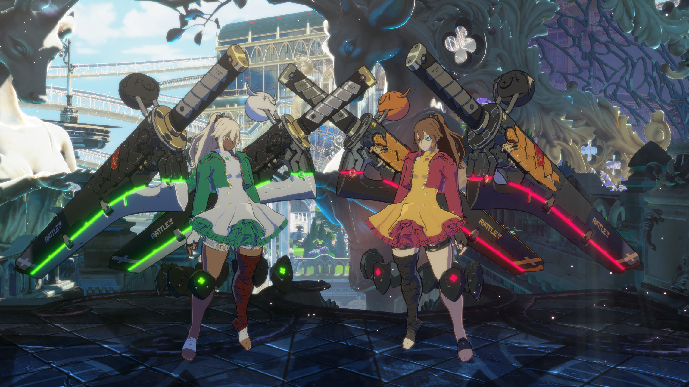 Ramlethal in Elphelts outfit Mod for GUILTY GEAR -STRIVE- | GGST Mods