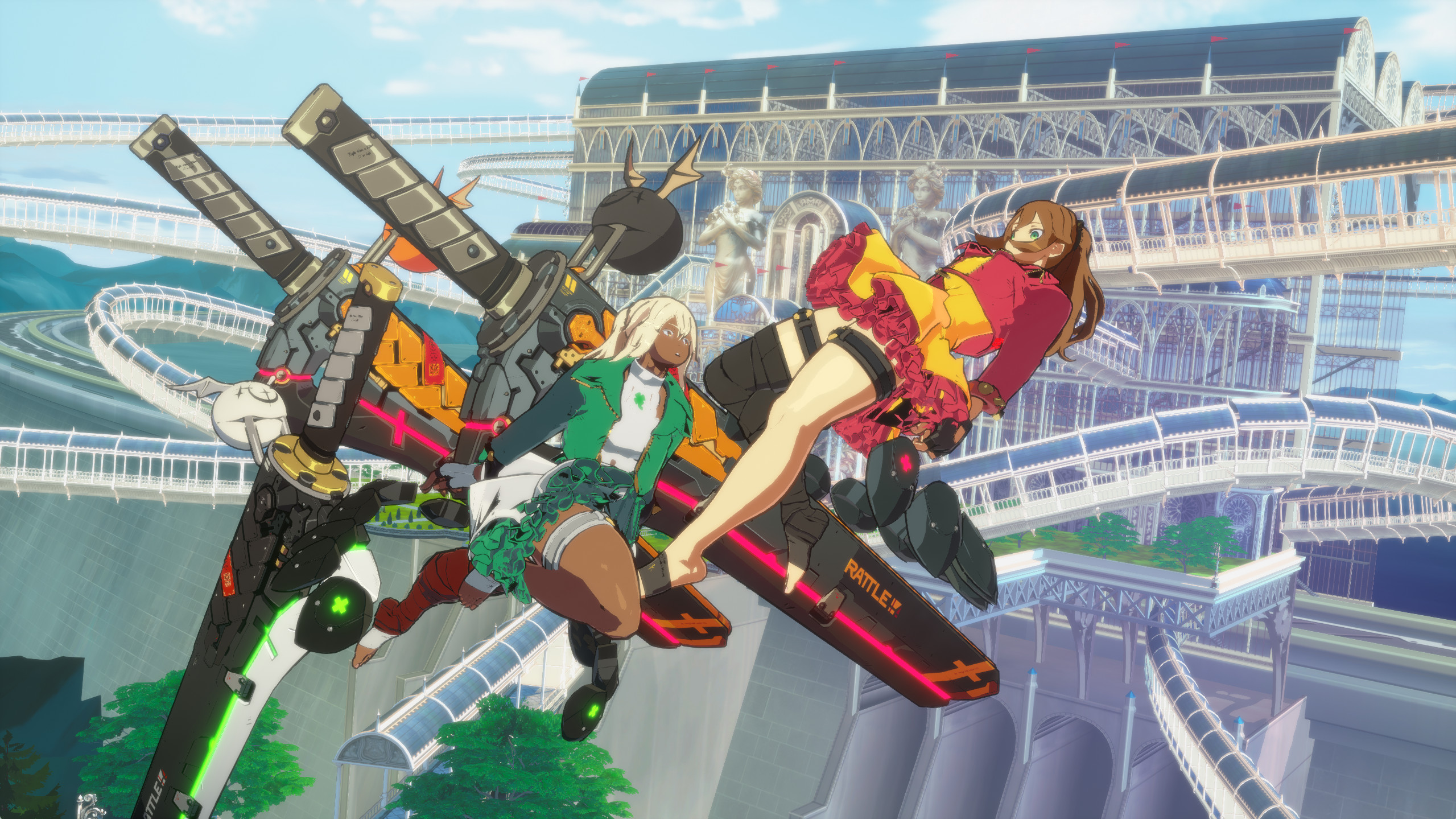 Ramlethal in Elphelts outfit Mod for GUILTY GEAR -STRIVE- | GGST Mods