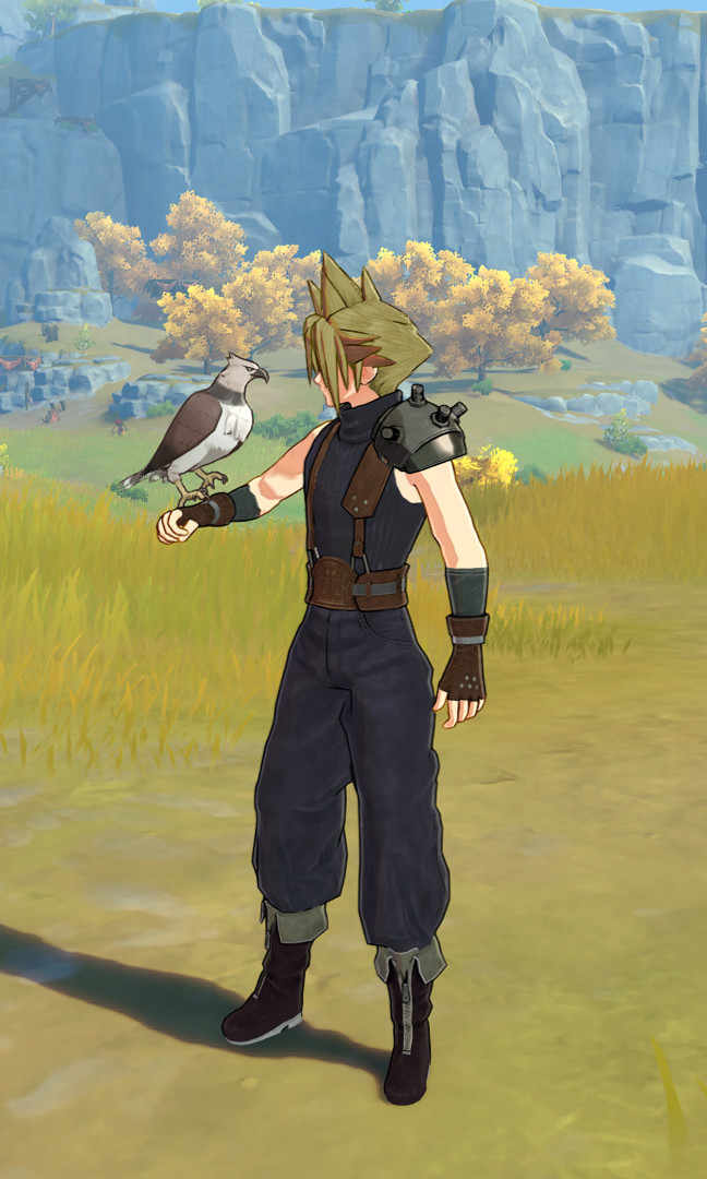 Cloud Strife over Diluc (FF) Mod for Genshin Impact | GI Mods