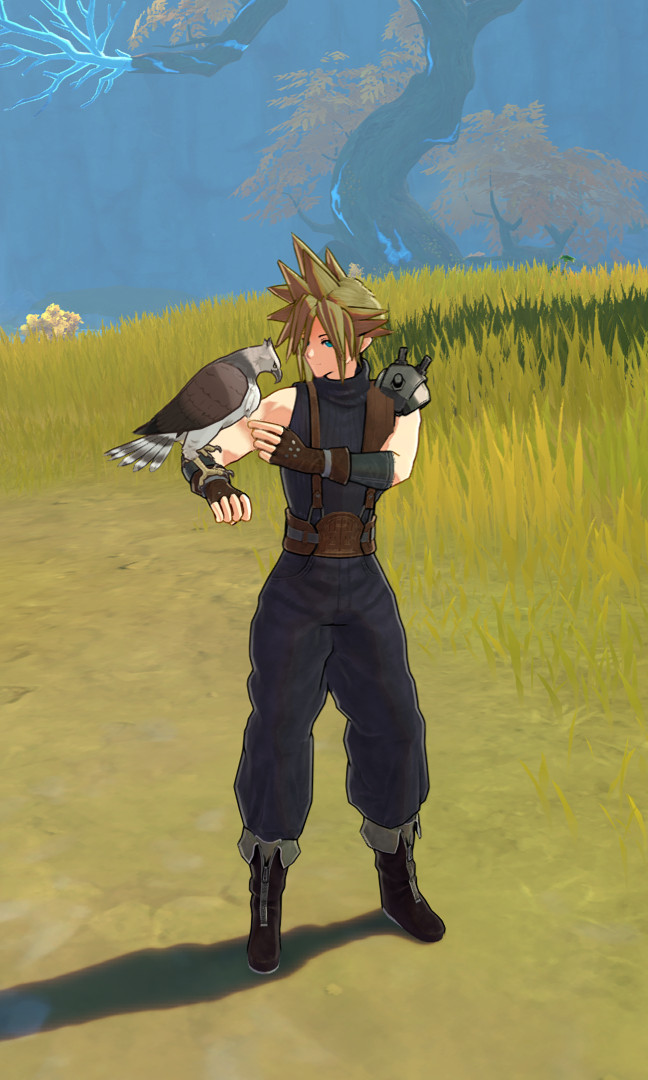 Cloud Strife over Diluc (FF) Mod for Genshin Impact | GI Mods