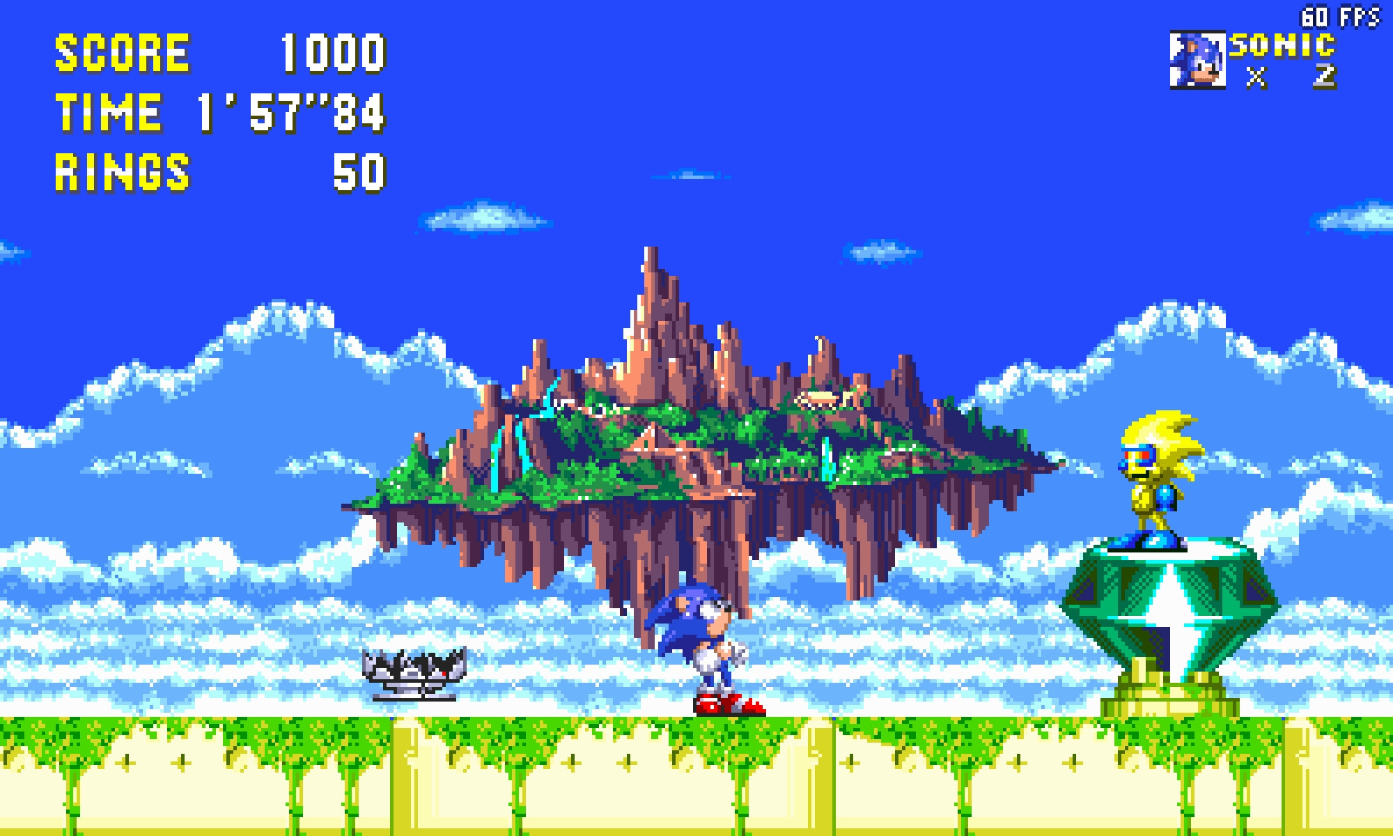CancerEdition Sliver Sonic over Mecha Sonic Mod for Sonic 3 A.I.R ...