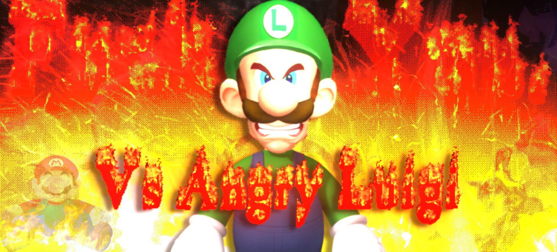 VS ANGRY LUIGI Mod for Friday Night Funkin' | FNF Mods