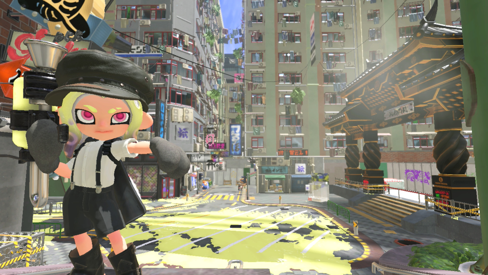 Paintable + Playable Splatsville! Mod for Splatoon 3 | Splatoon 3 Mods