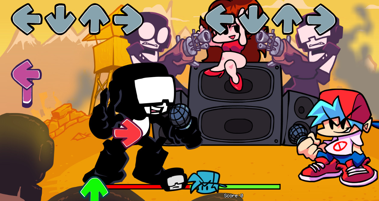 Week 7 Cutscenes: V-Slice Mod for Friday Night Funkin' | FNF Mods