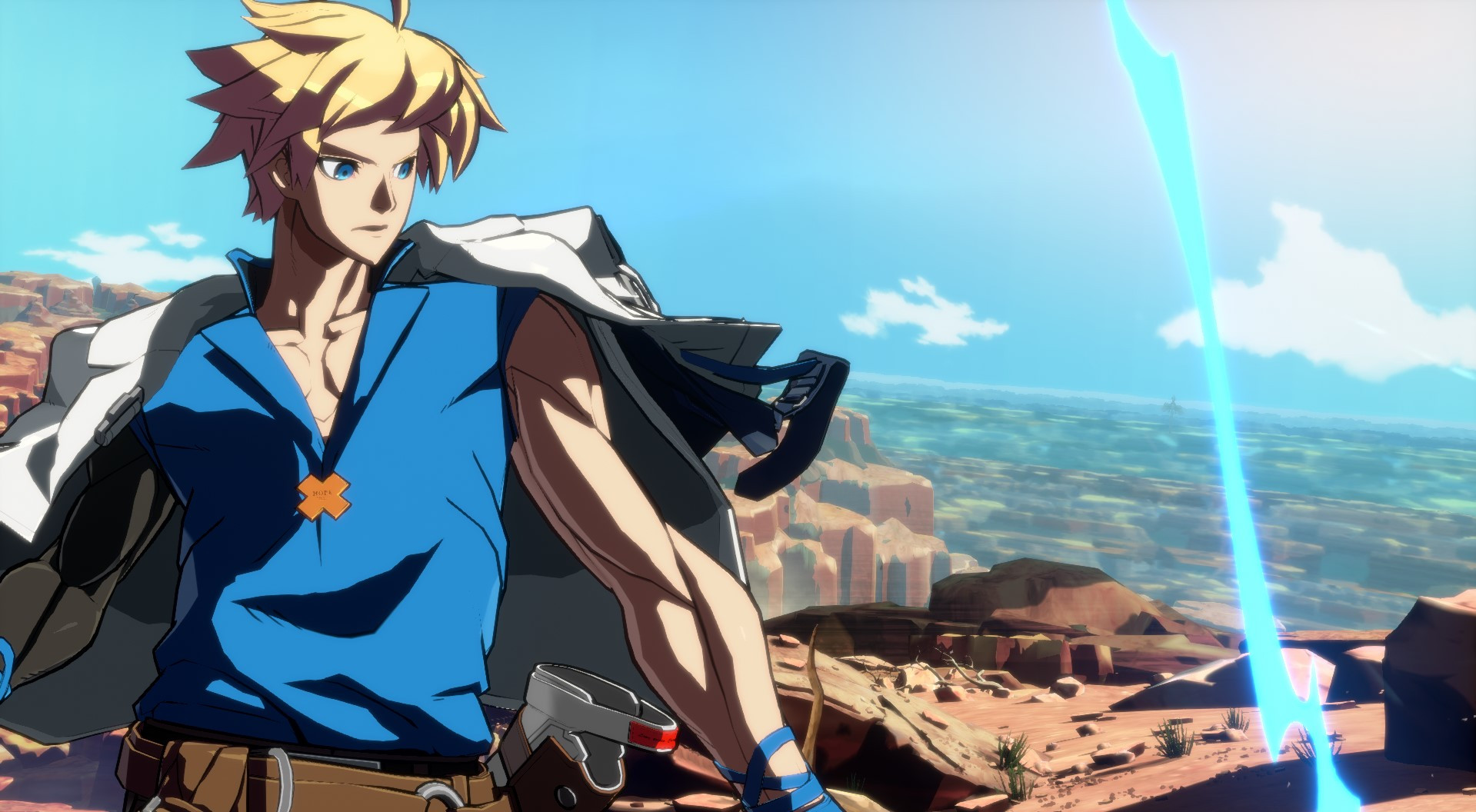 Blue Shirt Ky EDIT Mod for GUILTY GEAR -STRIVE- | GGST Mods
