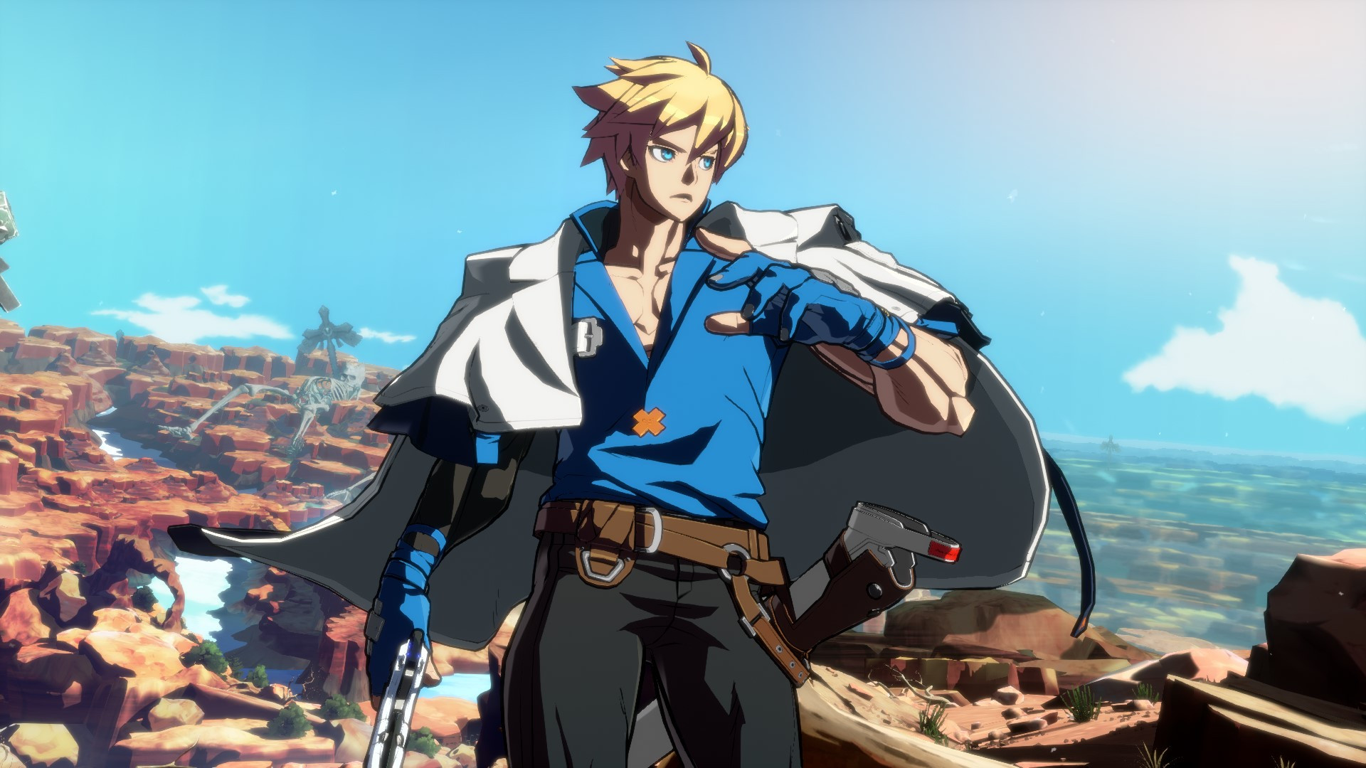 Blue Shirt Ky EDIT Mod for GUILTY GEAR -STRIVE- | GGST Mods