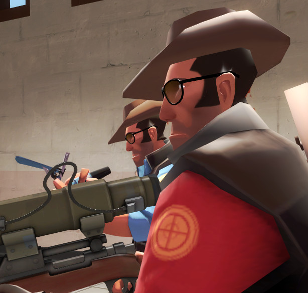 Sniper Very Serious Lore Fix (RED No Scar) Mod for Team Fortress 2 ...