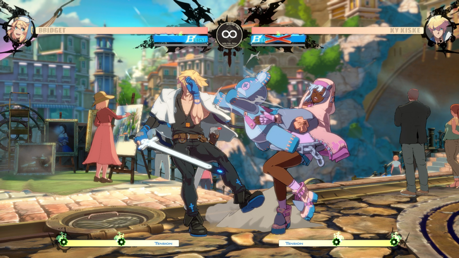 Sunset Ocean Bridget (1-11) Mod for GUILTY GEAR -STRIVE- | GGST Mods