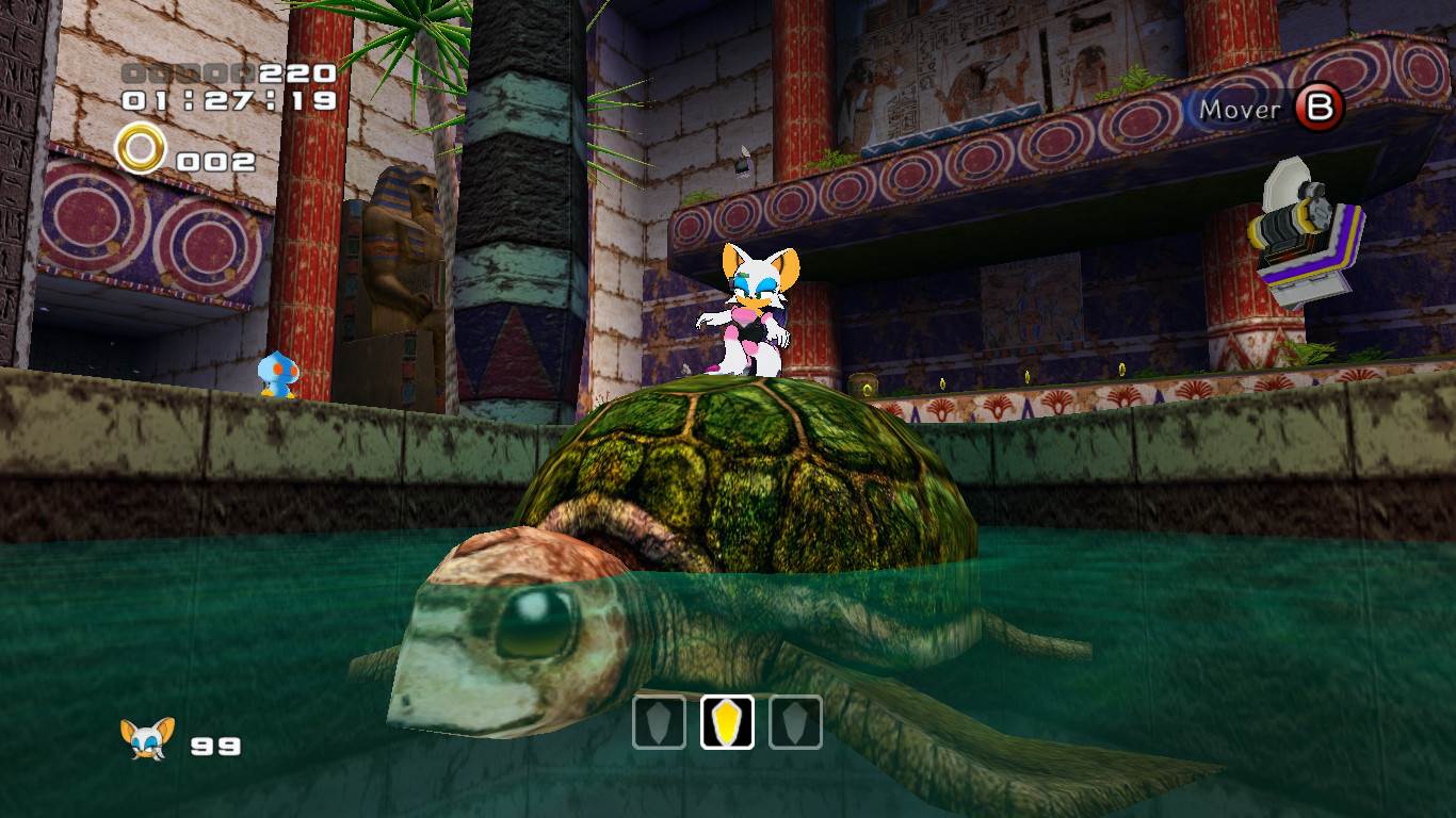 Yuji Uekawa Cel-shaded Rouge Mod for Sonic Adventure 2 | SA2 Mods