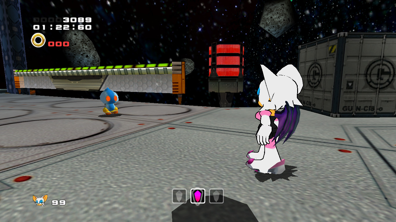 Yuji Uekawa Cel-shaded Rouge Mod for Sonic Adventure 2 | SA2 Mods