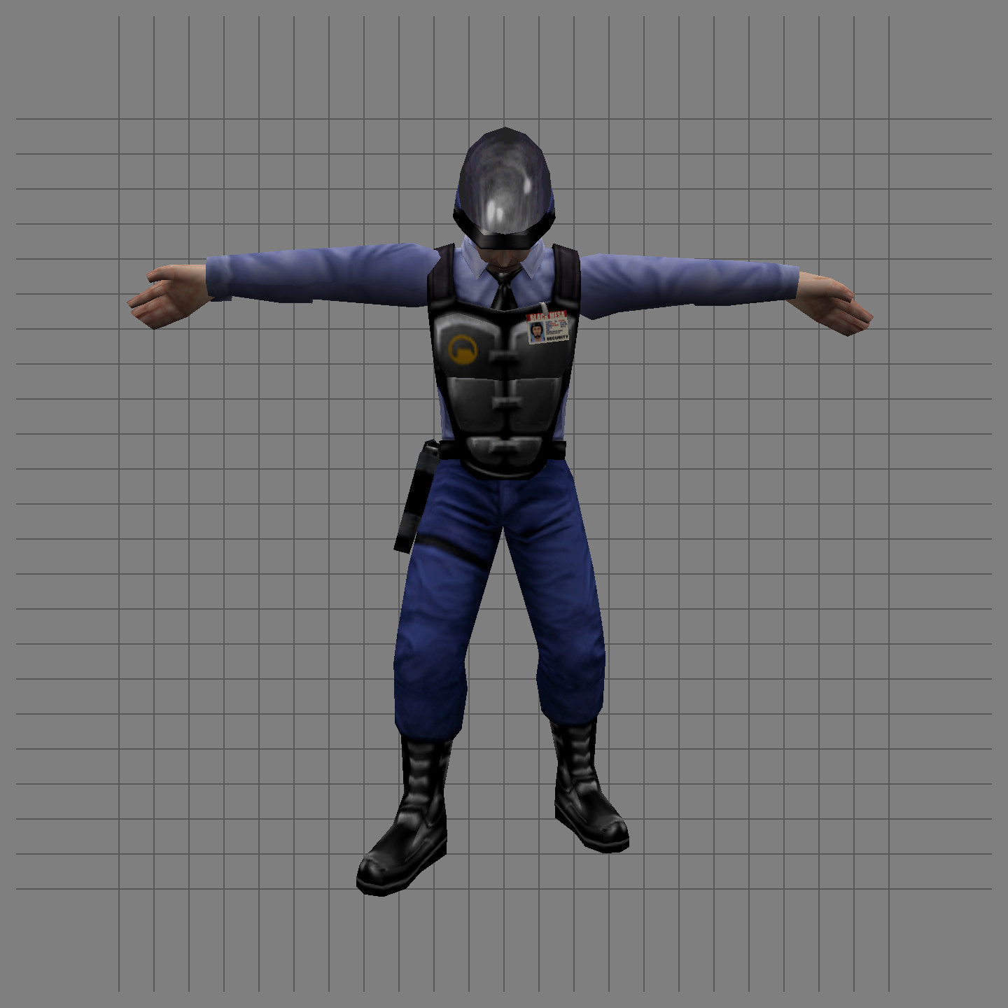 Barney's arms visual dismemberment Mod for Half-Life: Blue Shift | HL ...