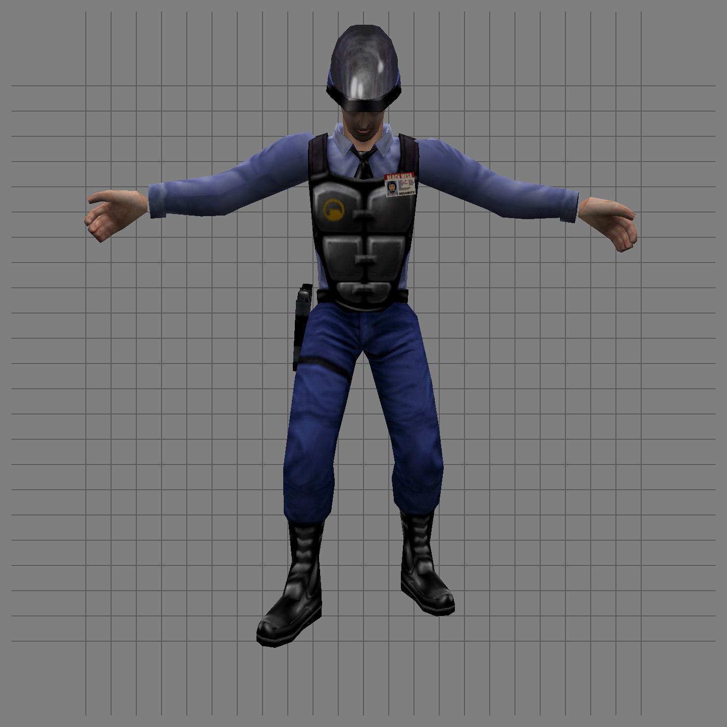 Barney's arms visual dismemberment Mod for Half-Life: Blue Shift | HL ...