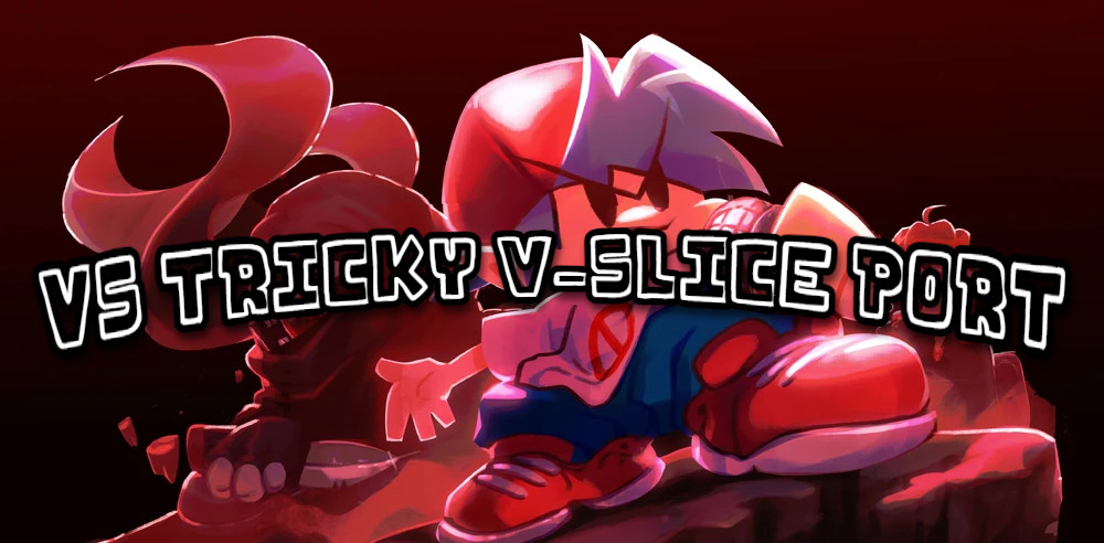 Vs Tricky V-Slice Port Mod for Friday Night Funkin' | FNF Mods